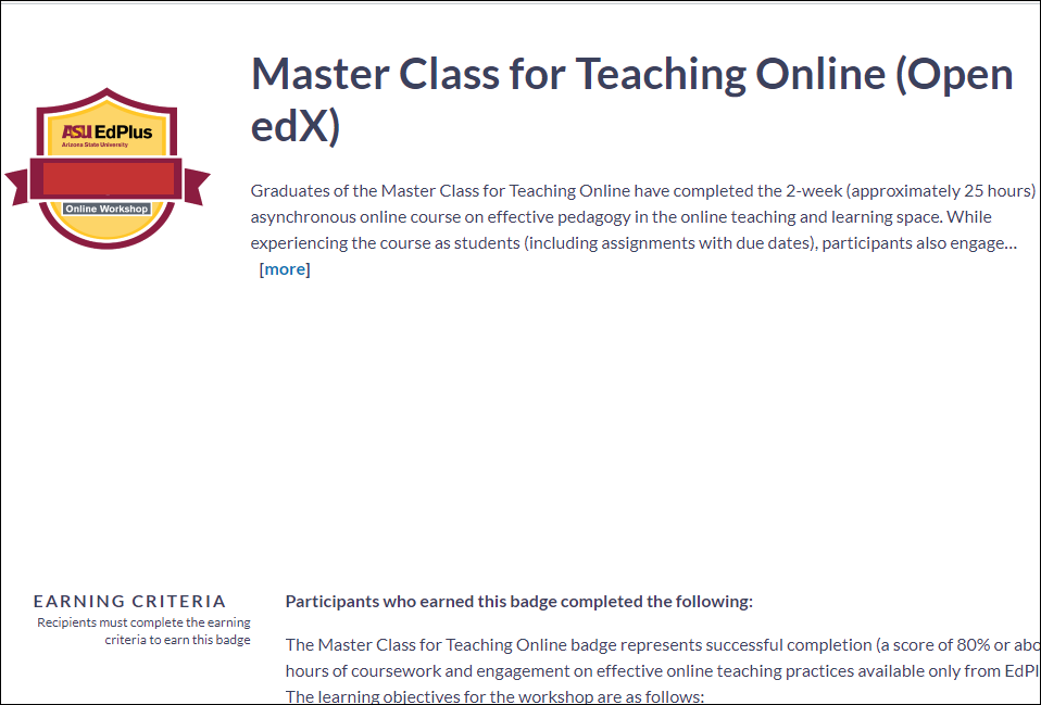 Master Class - Will I be issued a certificate when I complete Master Class